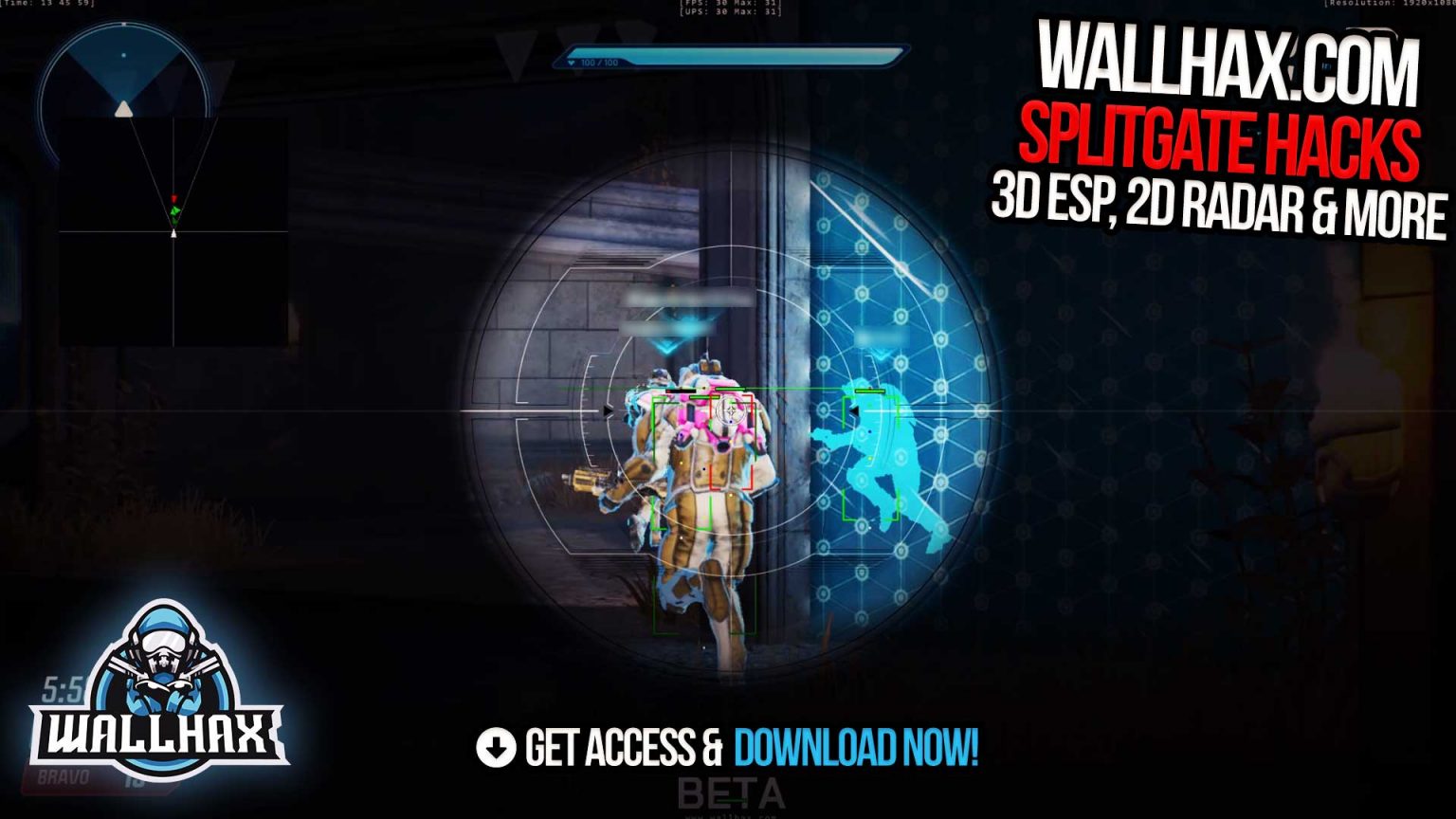 Best Splitgate Hacks - Aimbot & ESP Cheats (2022) | Wallhax