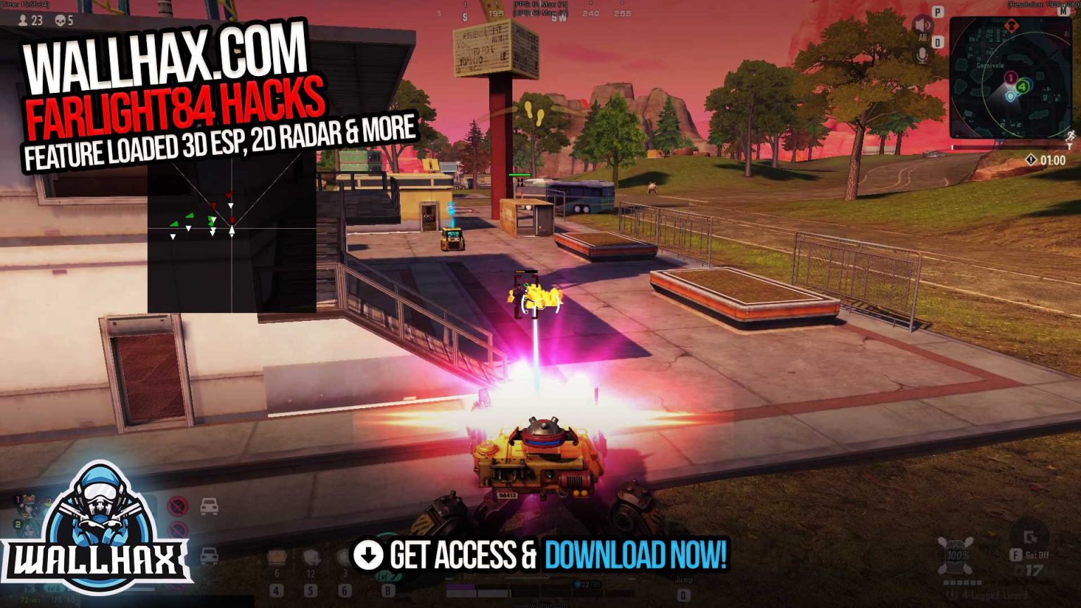 Best Farlight 84 Hacks | 3D ESP & Radar Cheat Download