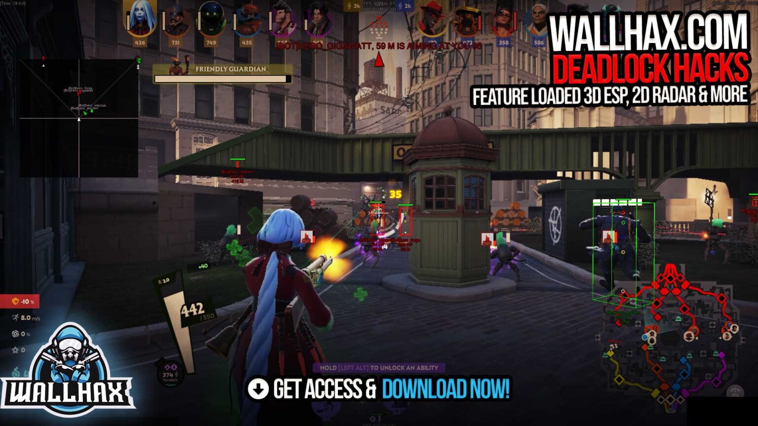 Best Deadlock Hacks | Aimbot & ESP Cheat Download